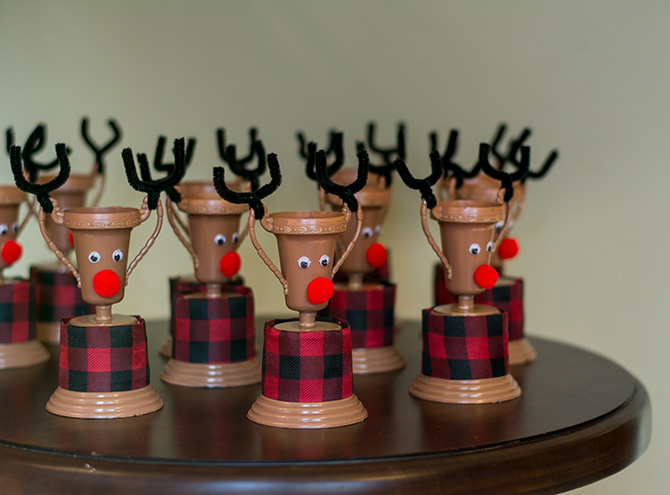 DIY Reindeer Trophy - Just Add Confetti