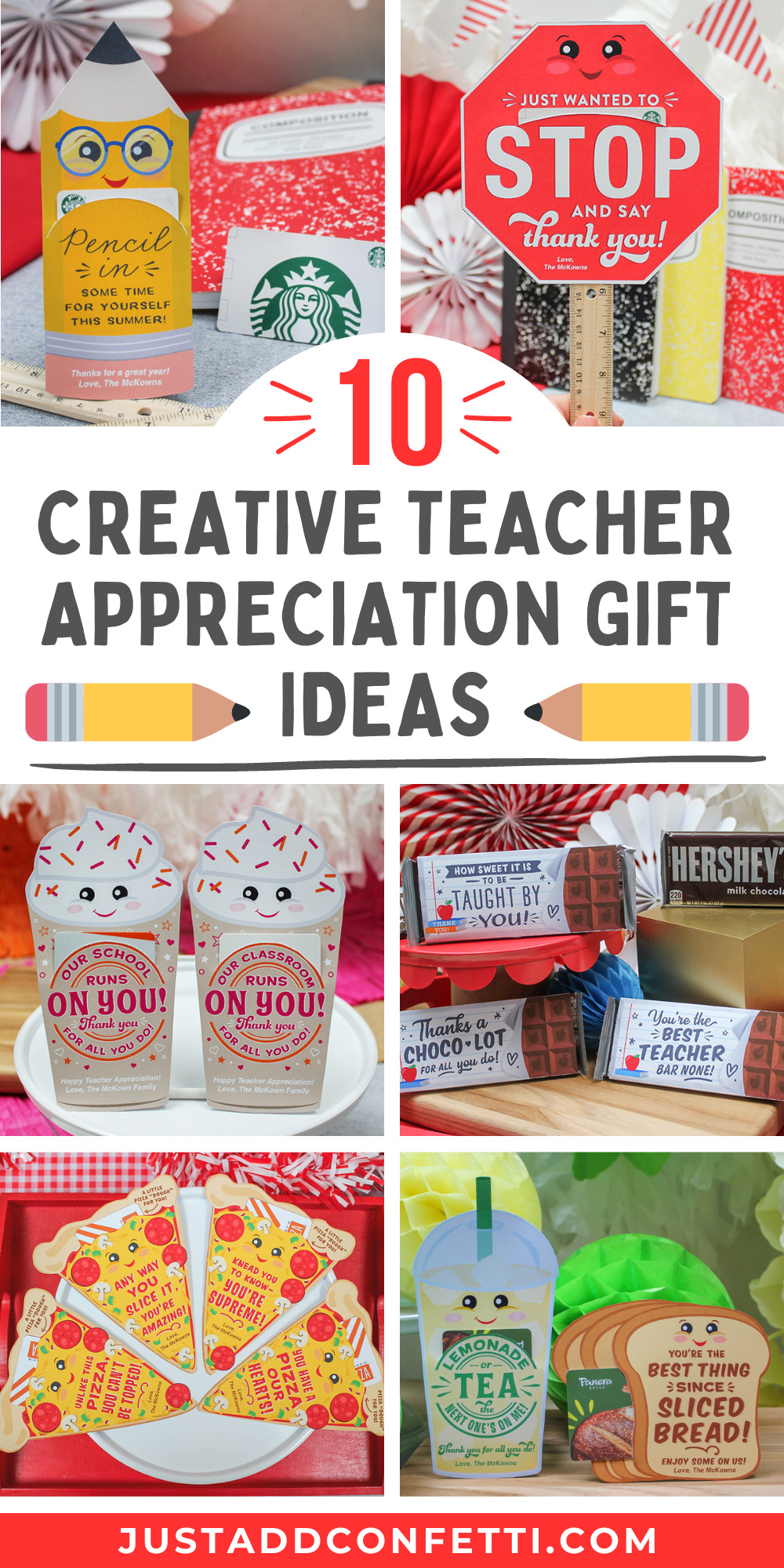 20 Creative Teacher Appreciation Gift Ideas Just Add Confetti